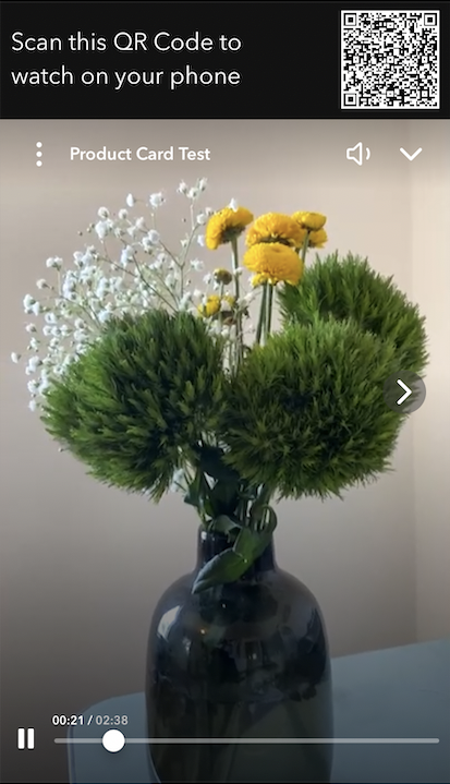 Add a QR Code to Your Firework Video