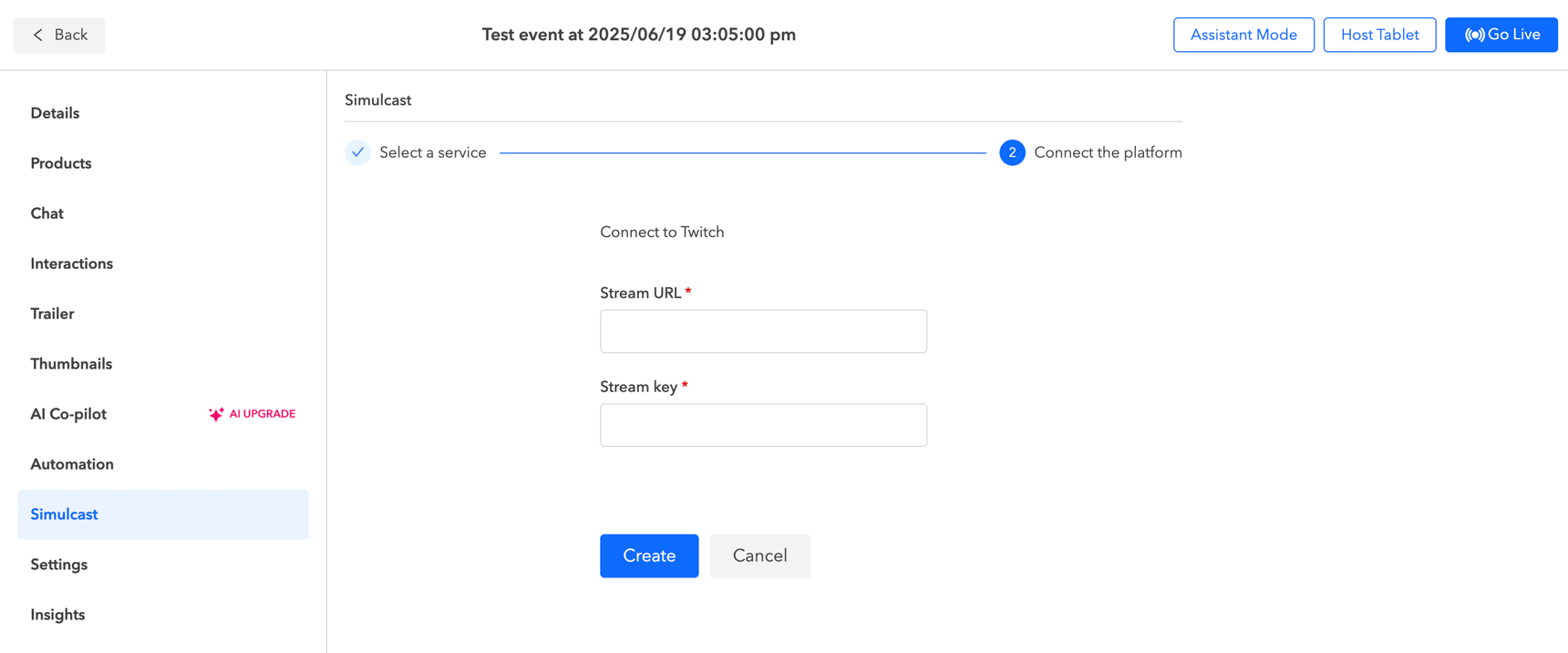 Twitch Livestream Simulcast