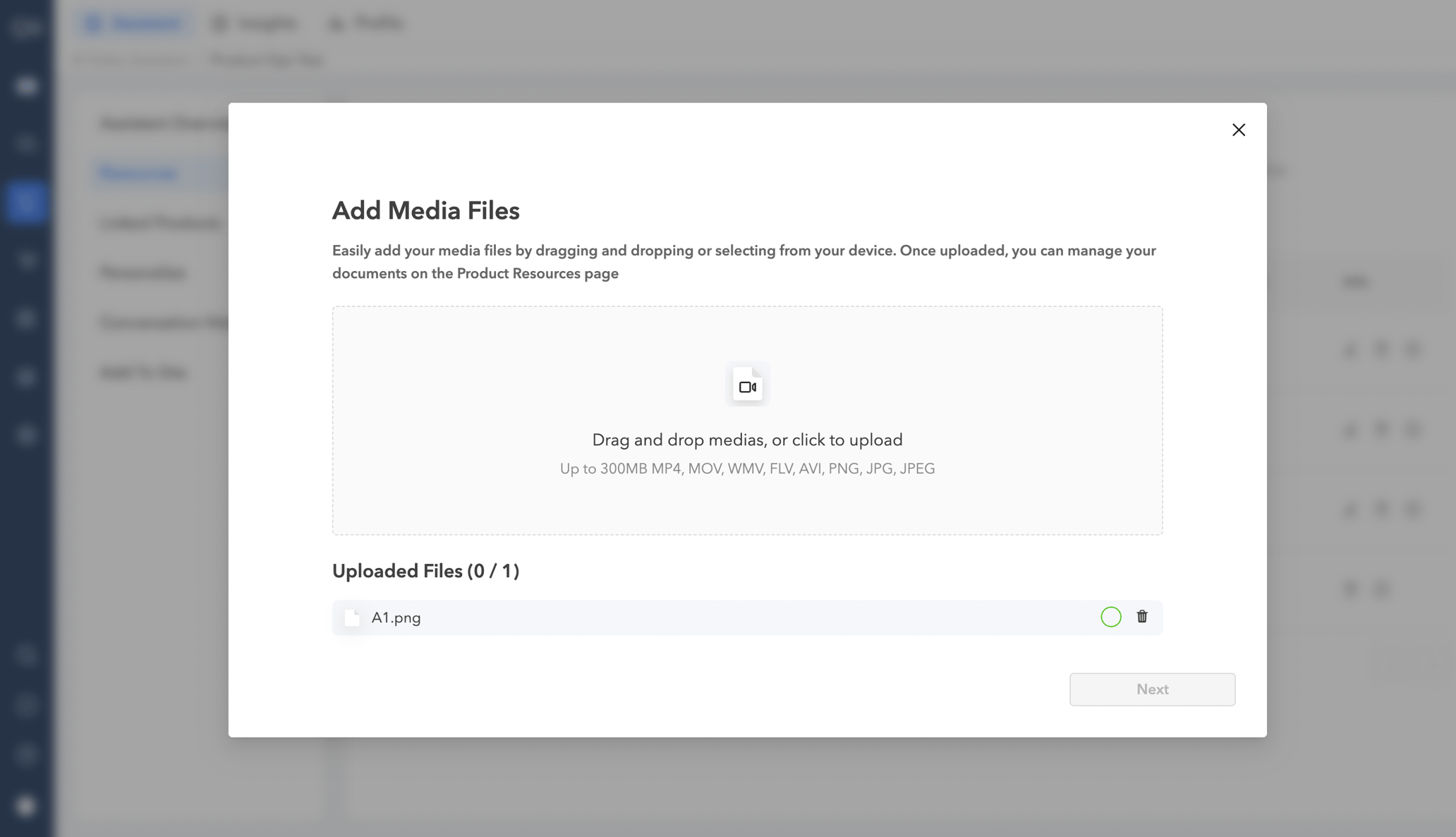 Setup and Display AI Virtual Assistant (AVA)