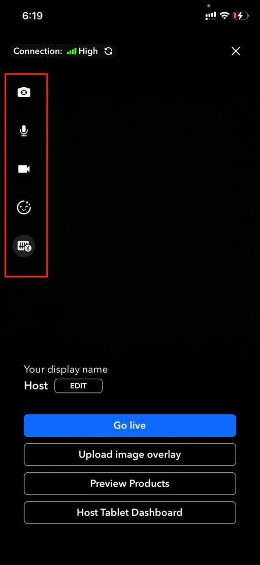 Go Live with the Firework Camera App