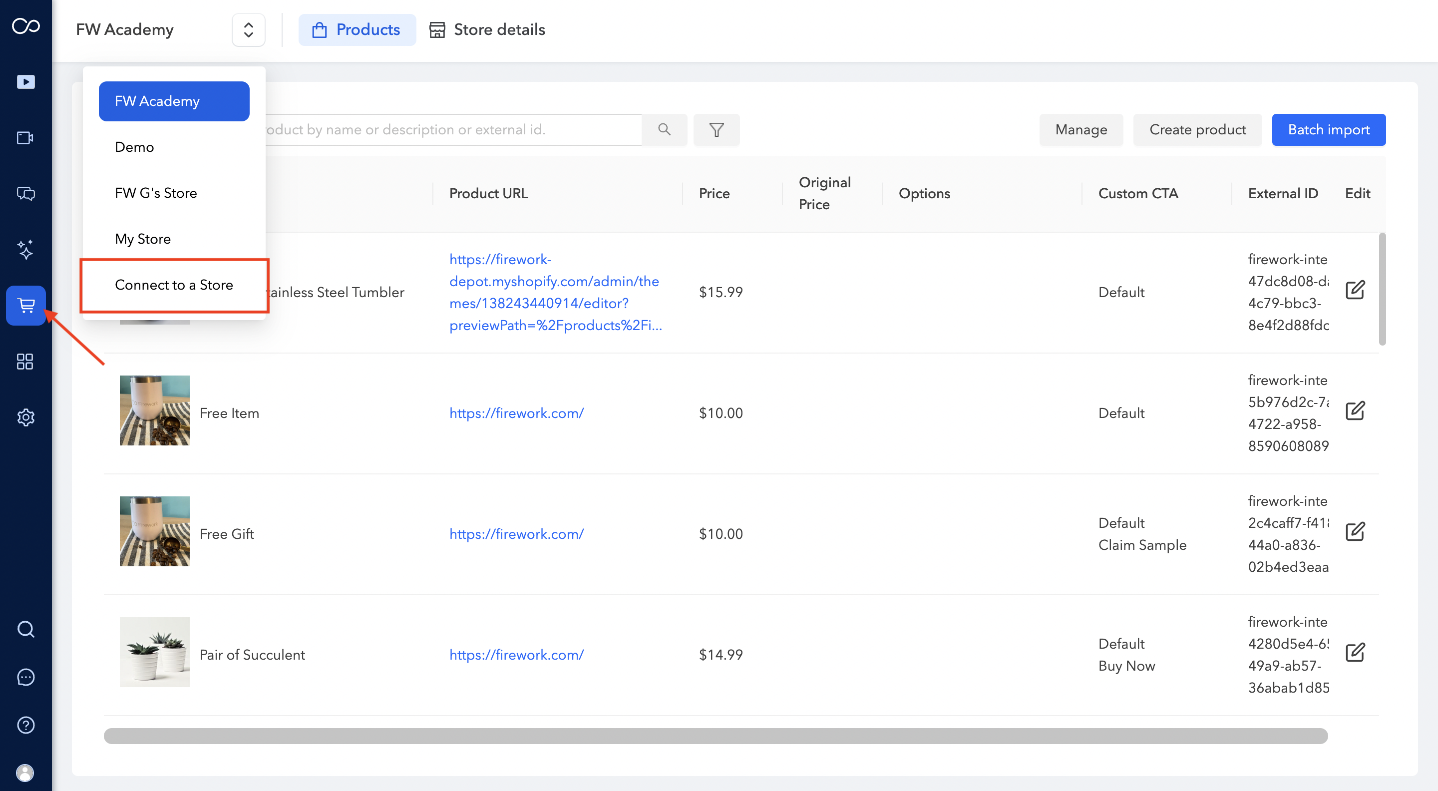 Setup Your Firework Store